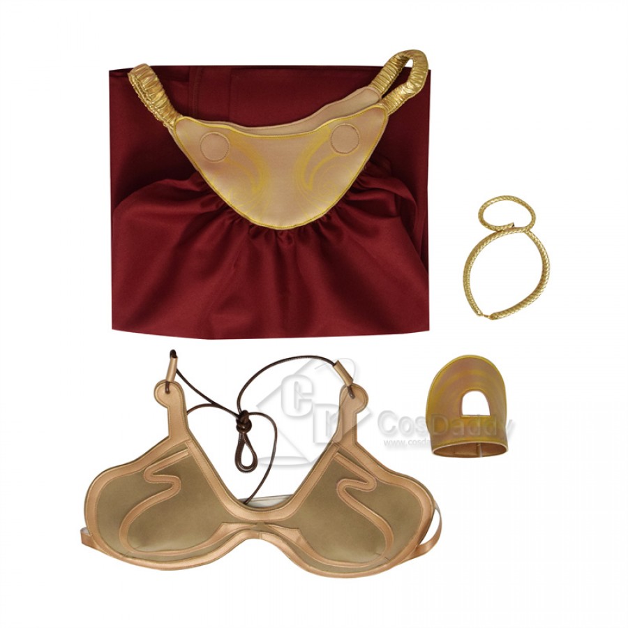 Star Wars Princess Leia Organa Cosplay Costume Leia Slave Bikini Halloween Carnival Suit